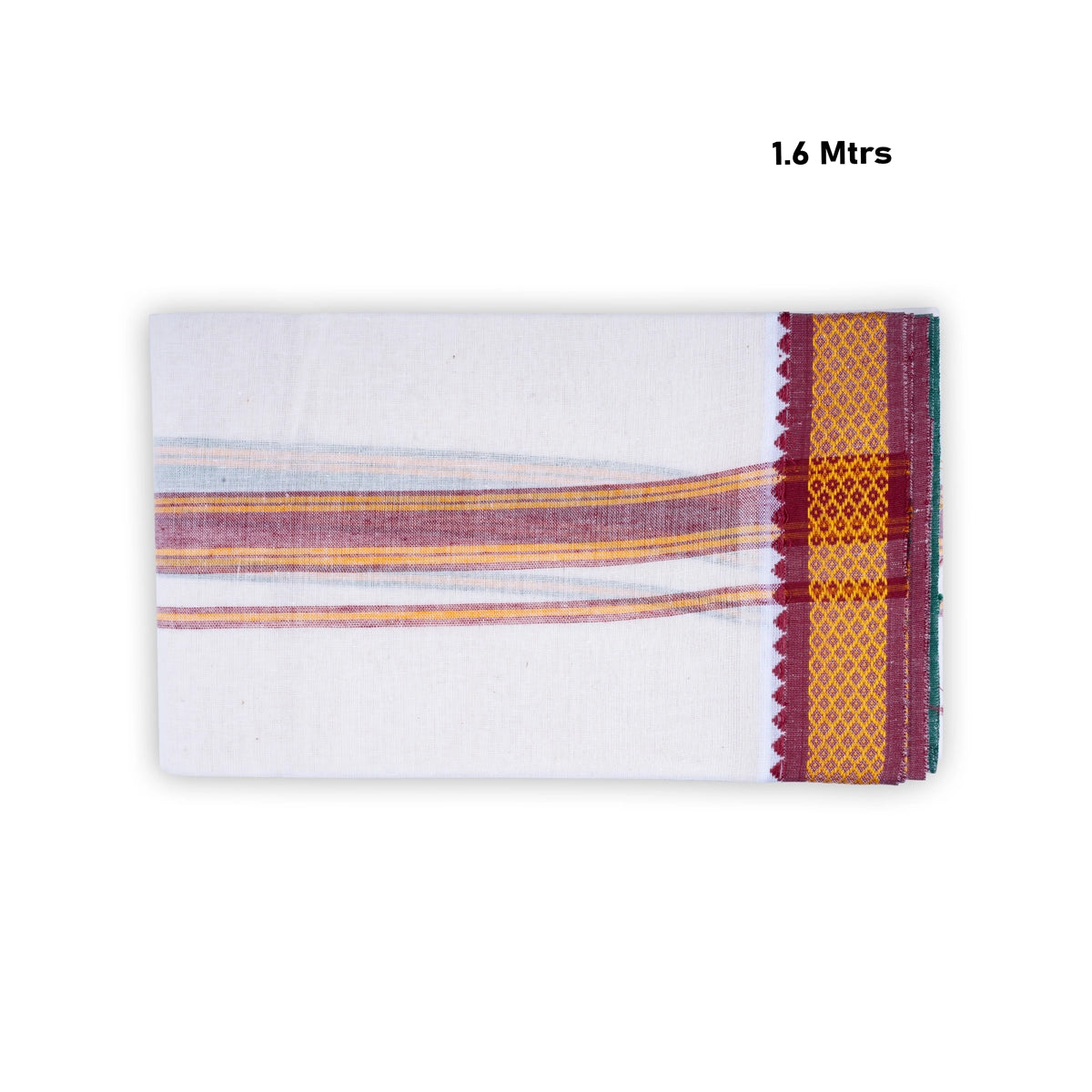 Giri - Mayilkan Angavastra (1.60 Mtr) | Traditional Dress | White ...