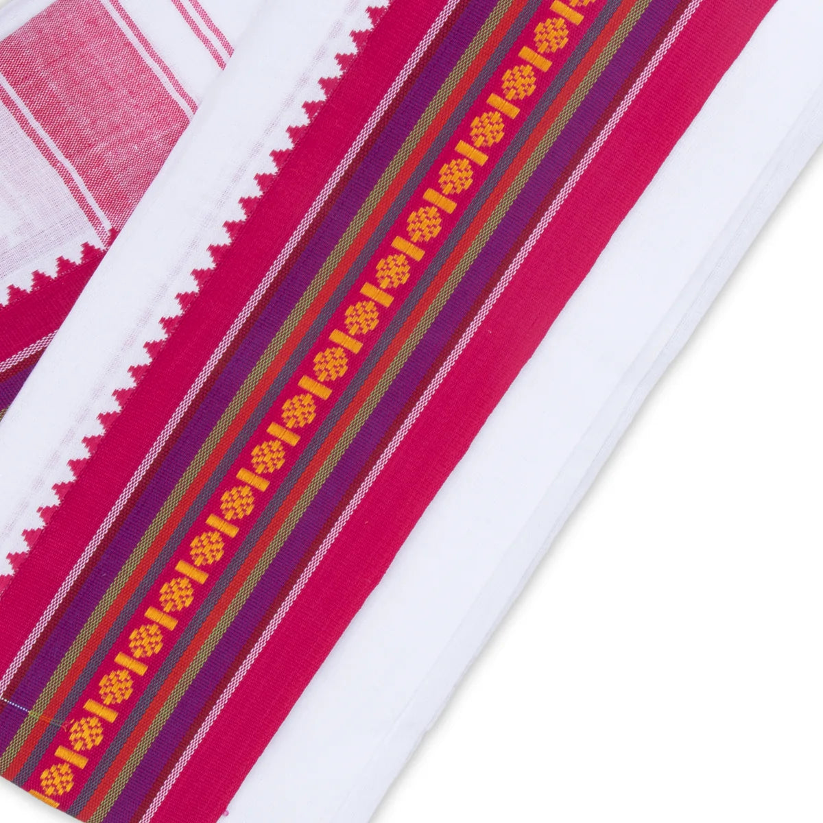 Giri - White Angavastram | White Towel | Pooja Towel