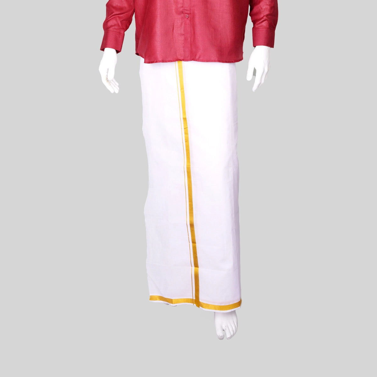 Giri - Cotton White Veshti | Traditional Dhoti | Mundu For Men — Giri ...