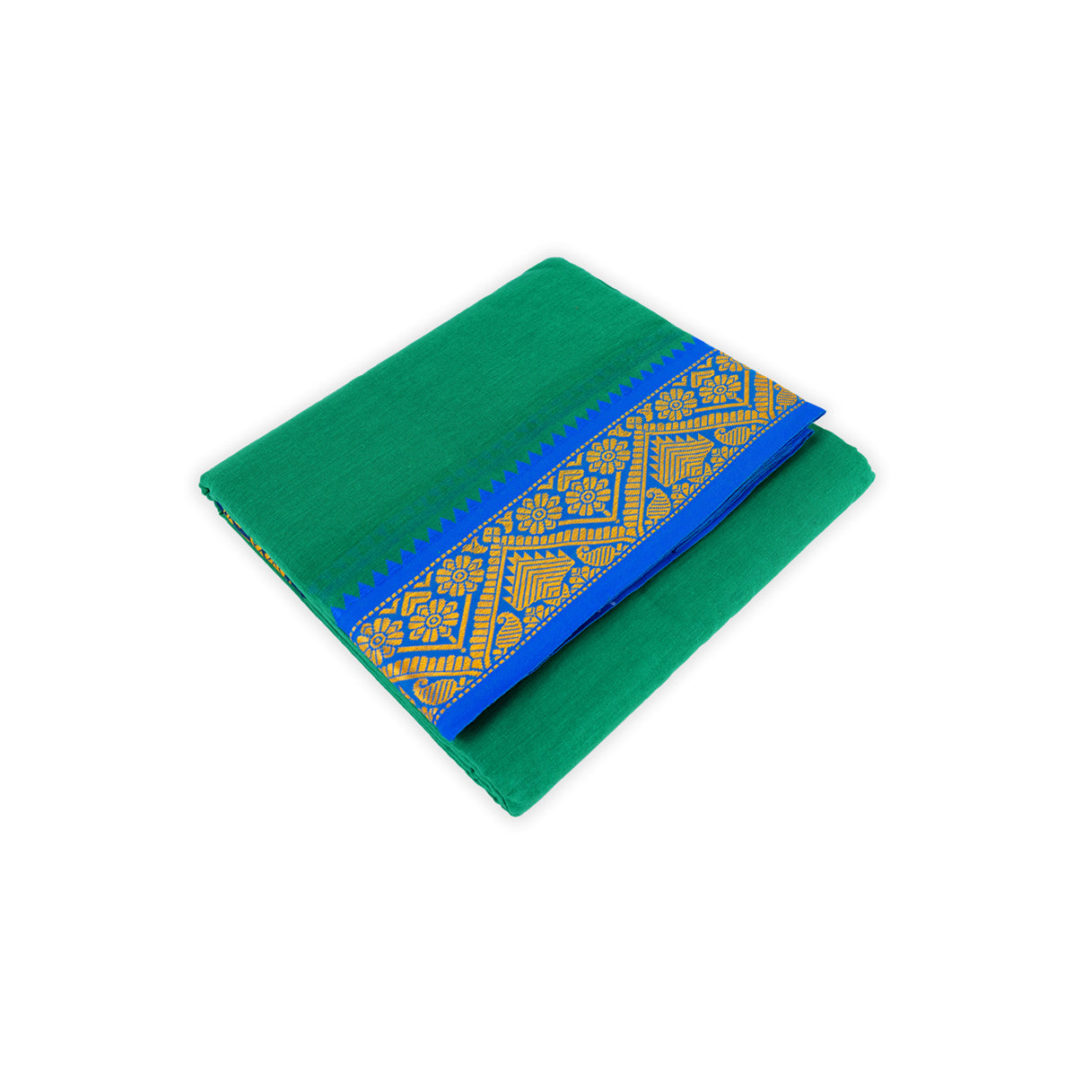 Green Veshti | Kaavi Veshti | Dhoti for Men