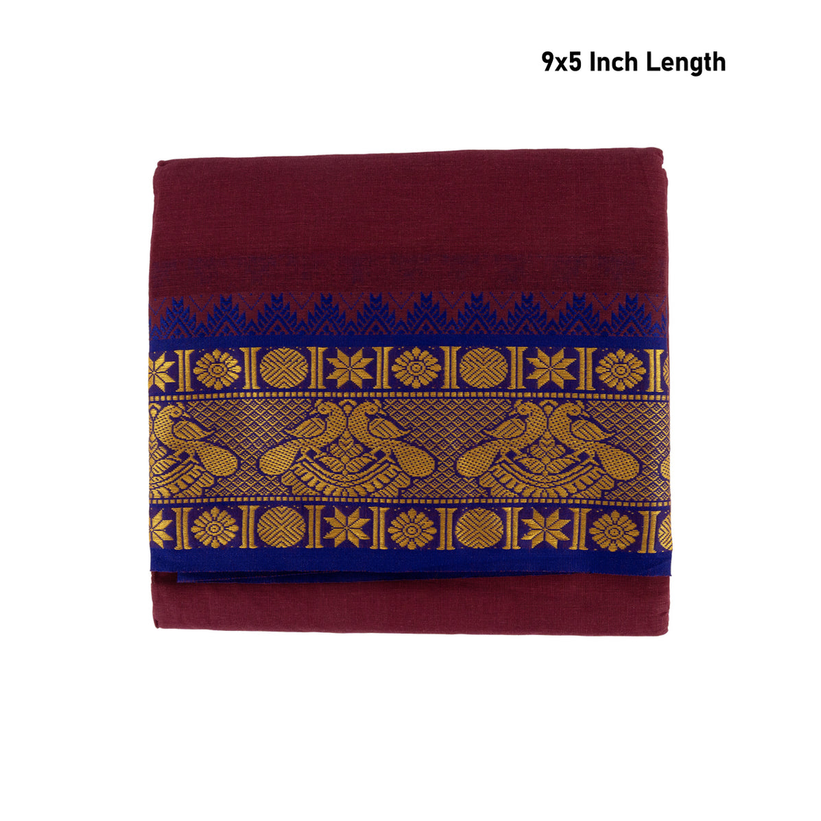 Maroon Veshti | Kaavi Veshti | Dhoti for Men