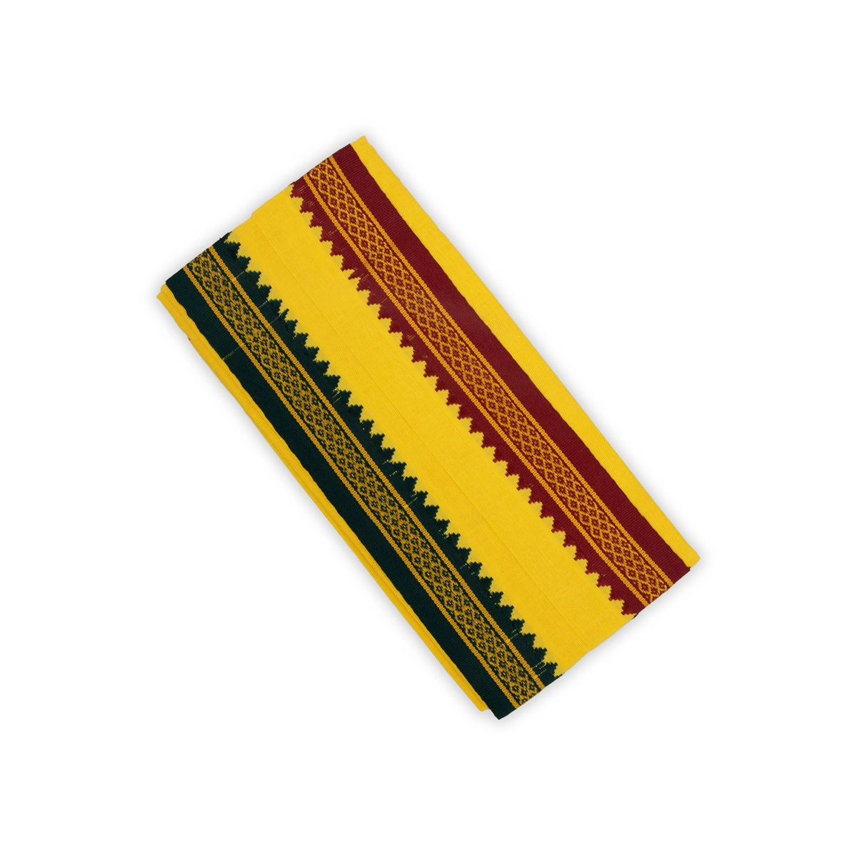 Giri - Yellow Angavastra | Angavastram Towel | Pooja Towel