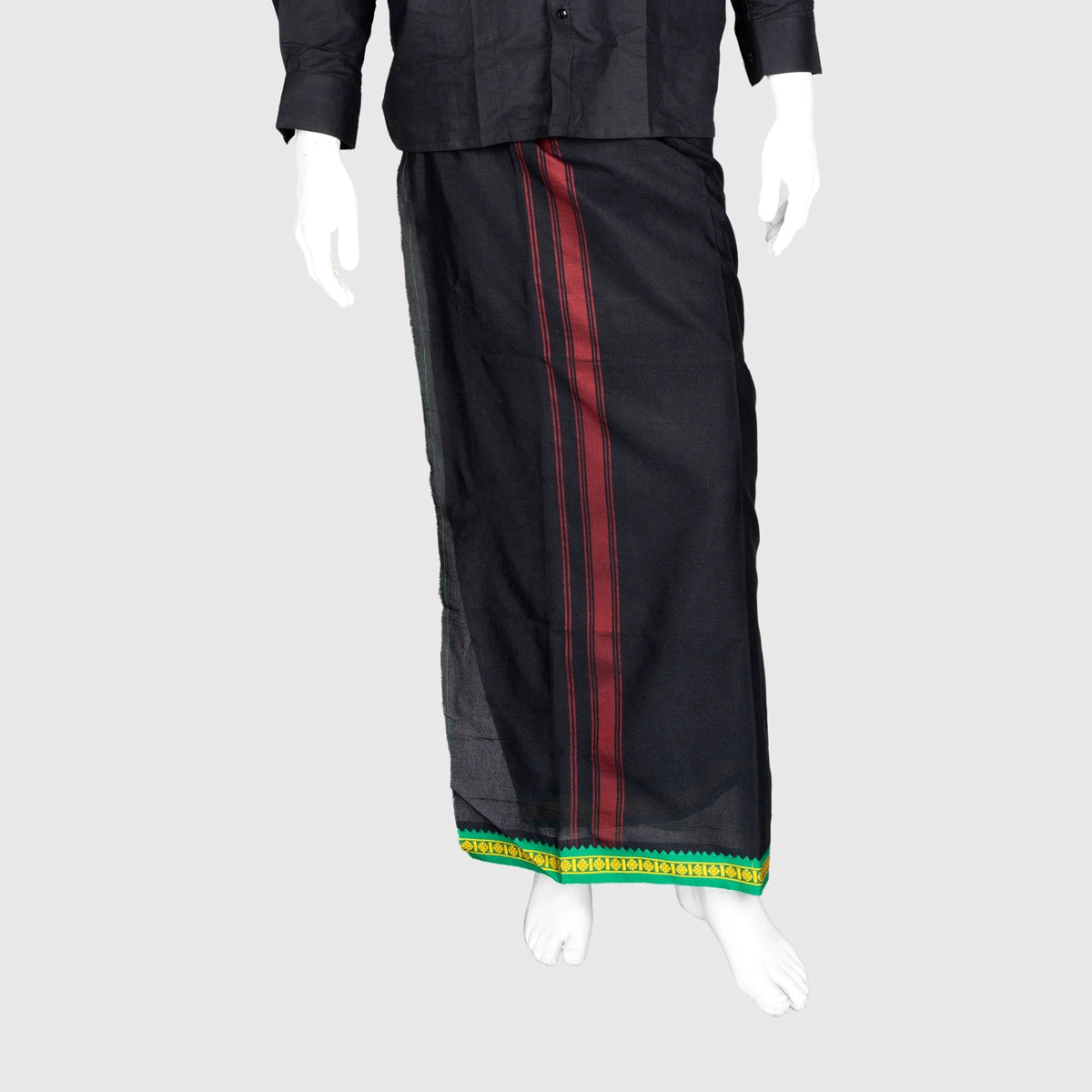 Giri - Black Vesti | Ethnic Wear for Men | Dhoti