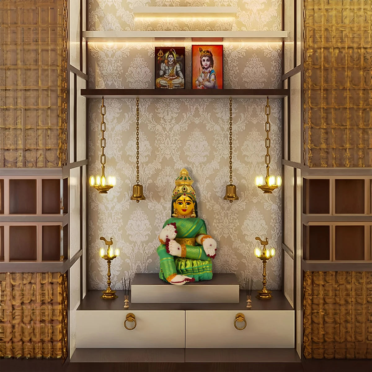 Giri - Varalakshmi Stand | Laxmi Stand | Varamahalakshmi Decoration ...
