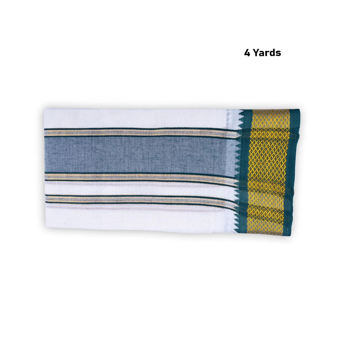 Giri - Half White Angavastra| Traditional Angavastram | Pooja Towel