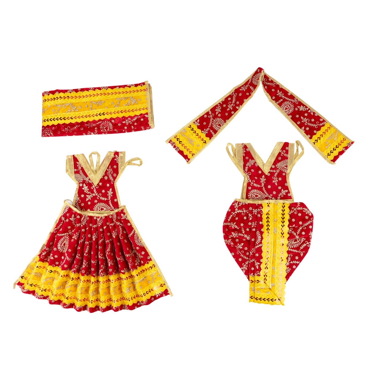 Giri - Radha Krishna Dress Set | Krishna Jayanthi Dress | Fancy Dress