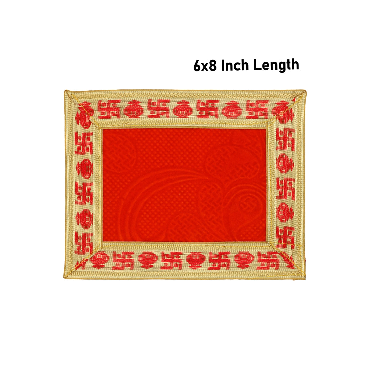 Giri - Pooja Mat | Prayer Mat | Velvet Puja Aasan