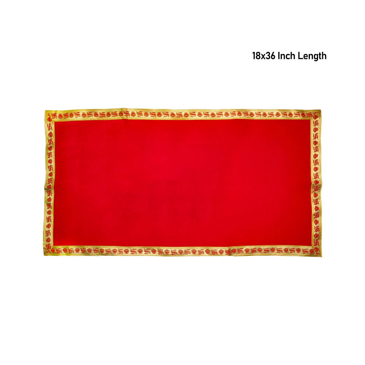 Giri - Pooja Mat for God | Small Mats for Pooja | Velvet Pooja Aasan