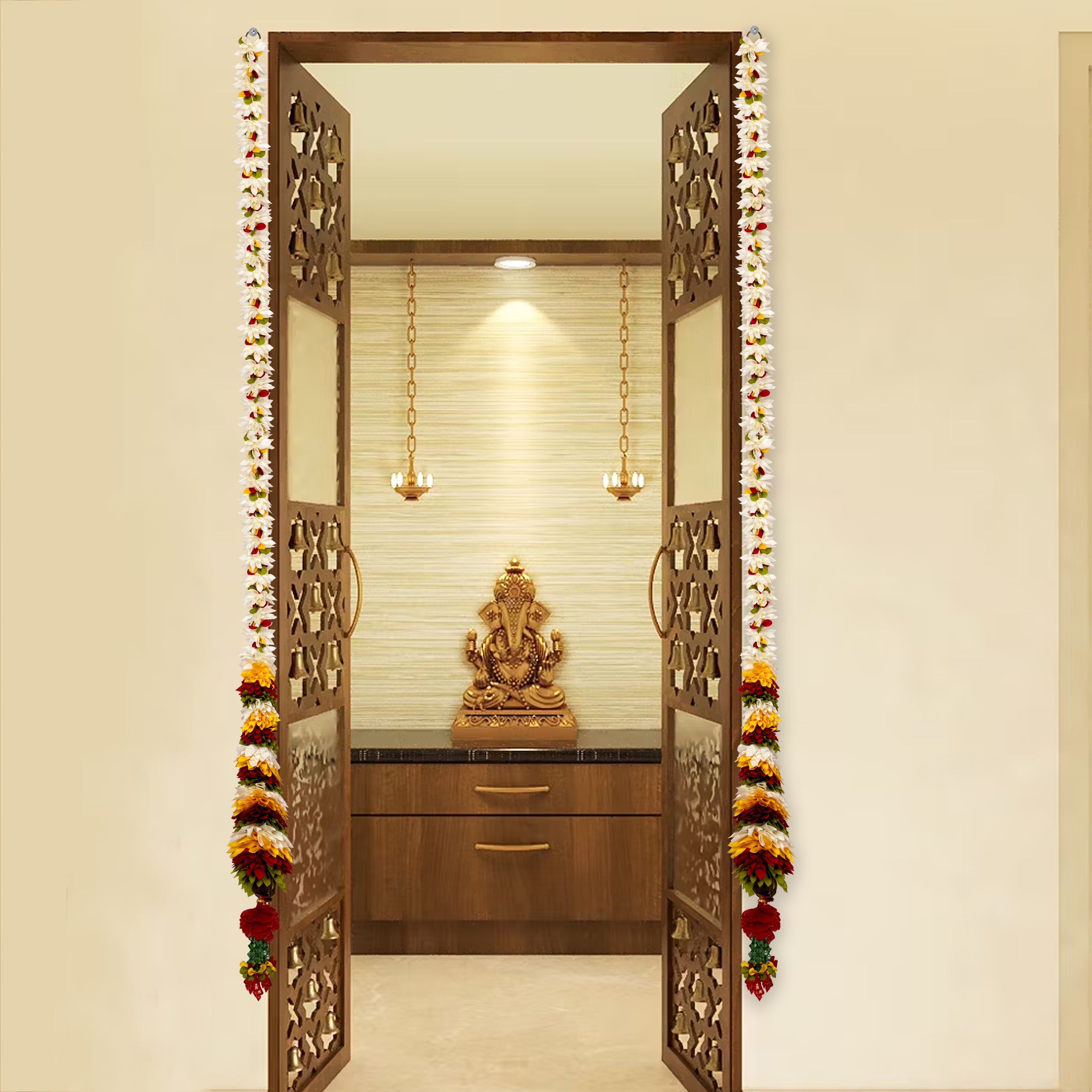 Giri - Toran For Main Door | Flower Toran | Toran Decoration