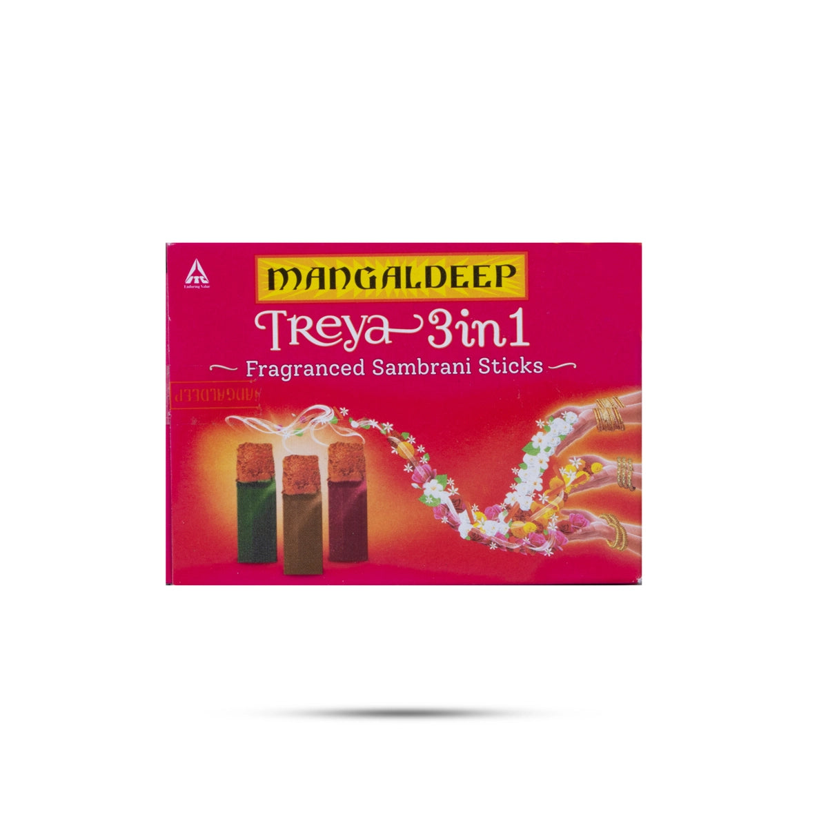 Mangaldeep Treya 3 In 1 Fragranced Sambrani Sticks | Guggal/ Dhoop Sti