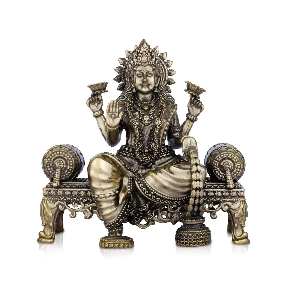 Giri - Laxmi Murti | Brass Lakshmi Idol | Laxmi Statue — Giri Trading ...