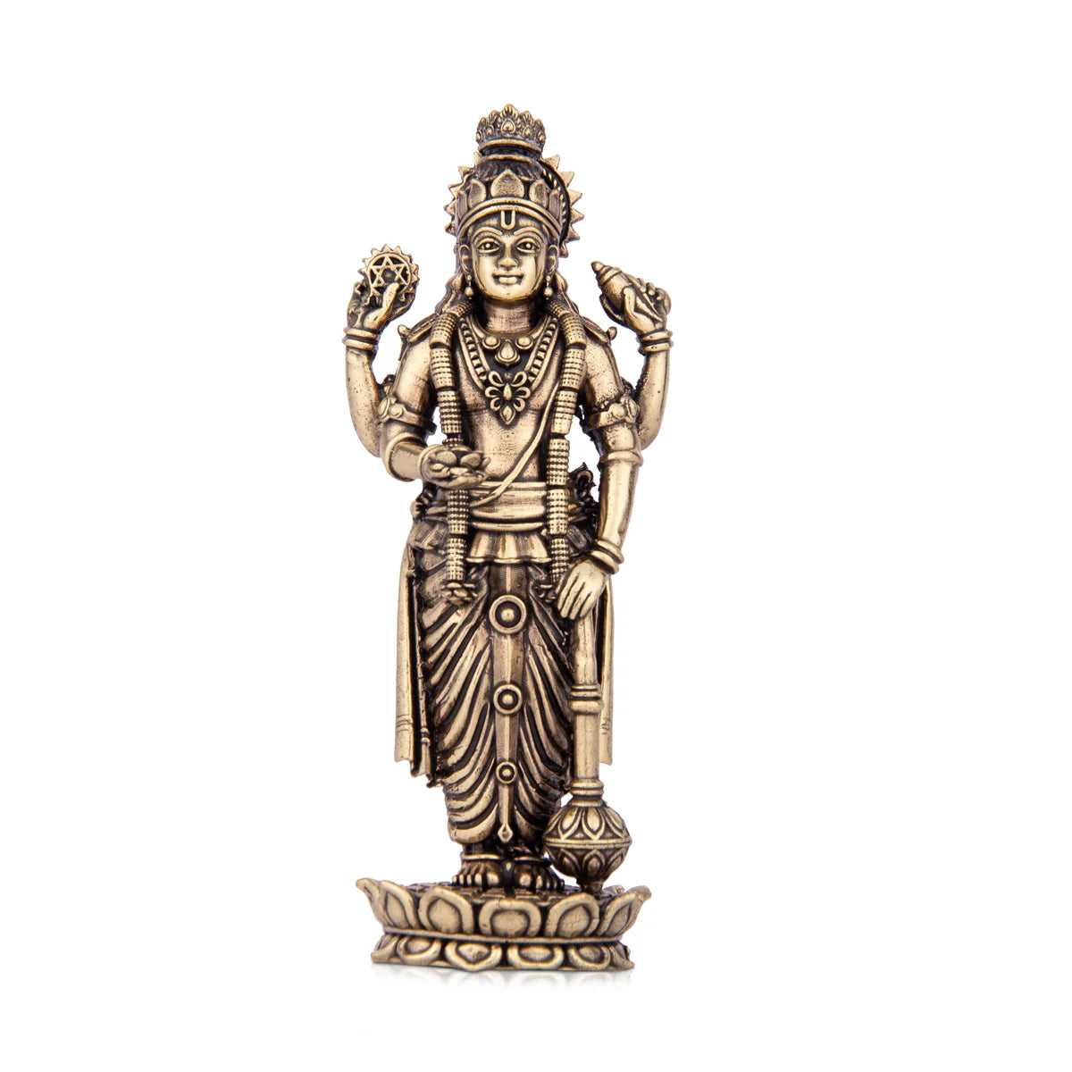 Giri - Vishnu Murti | Brass Vishnu Idol | Vishnu Sculpture