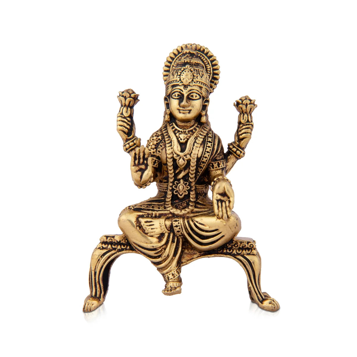 Giri - Lakshmi Statue | Brass Laxmi Murti | Lakshmi Devi Idol