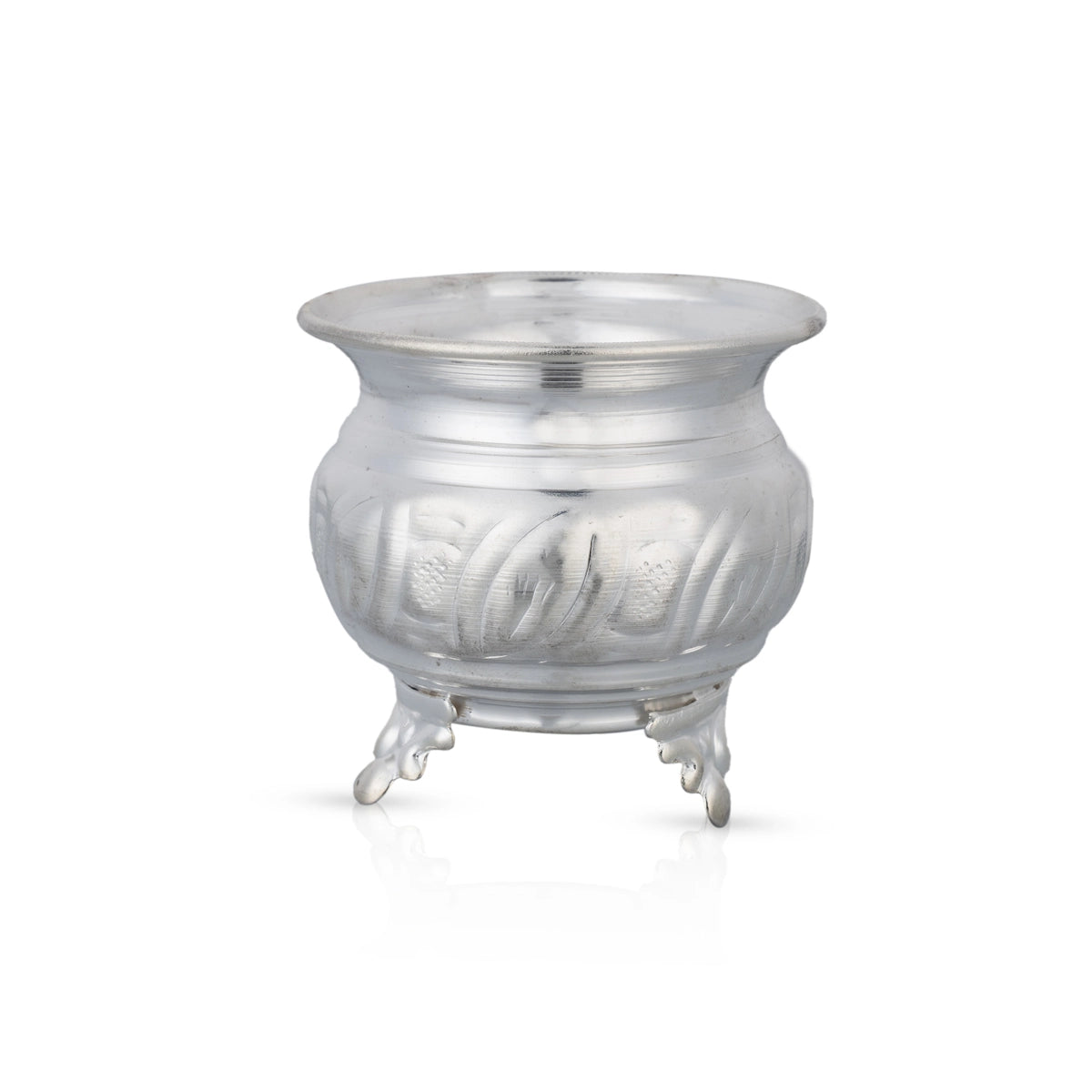 Giri - German Silver Cup | Silver Chandan Bowl | Silver Cups For Pooja