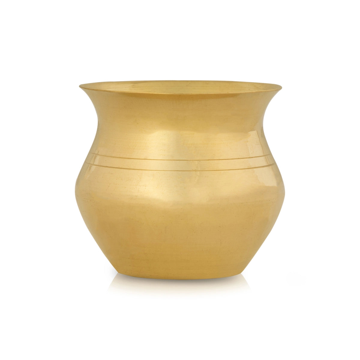 Brass Lota - 3 x 2 Inches | Brass Chombu/ Brass Kalash Pot/ Kalasam fo ...