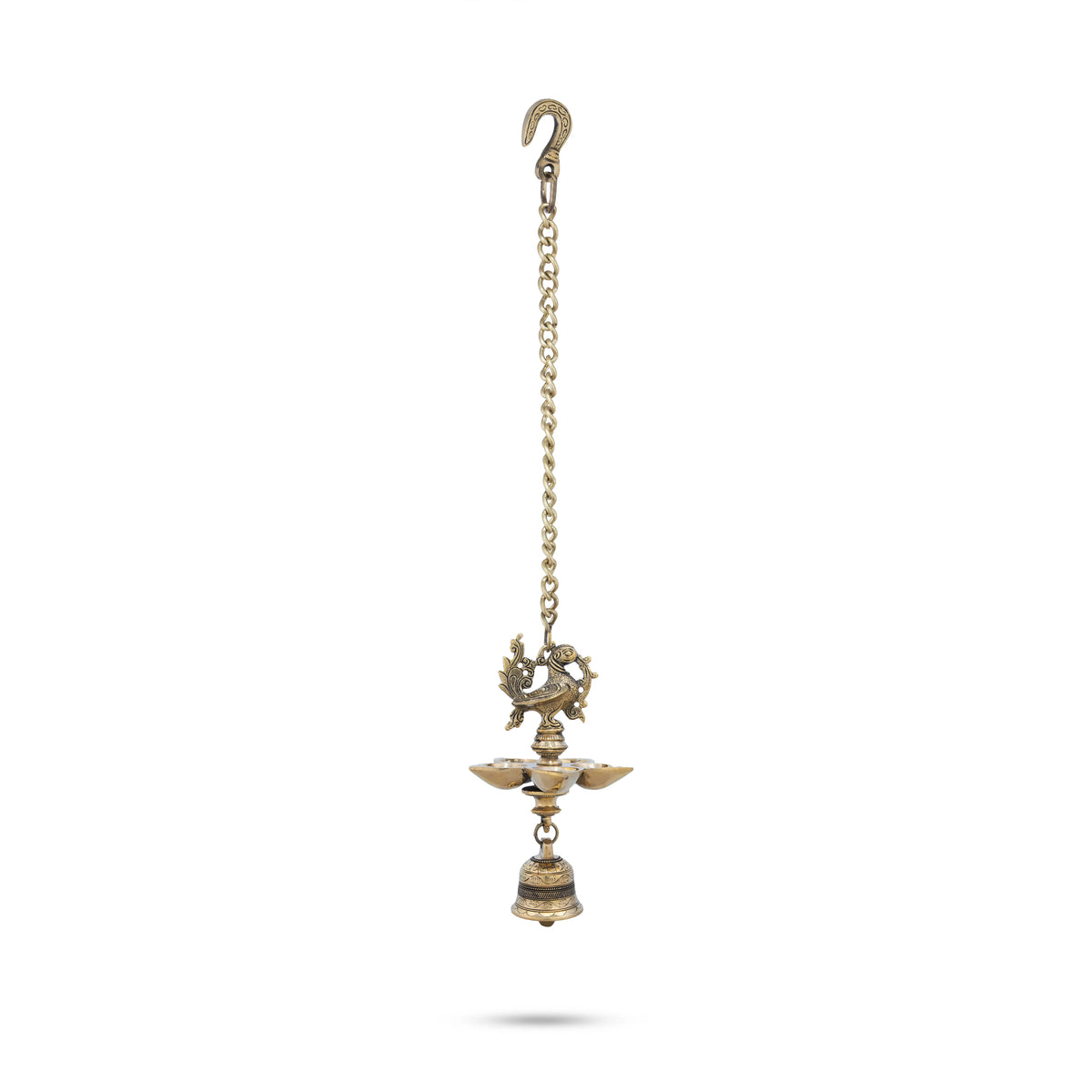 Giri - Hanging Diya | Hanging Deepam | Brass Hanging Lamp — Giri ...