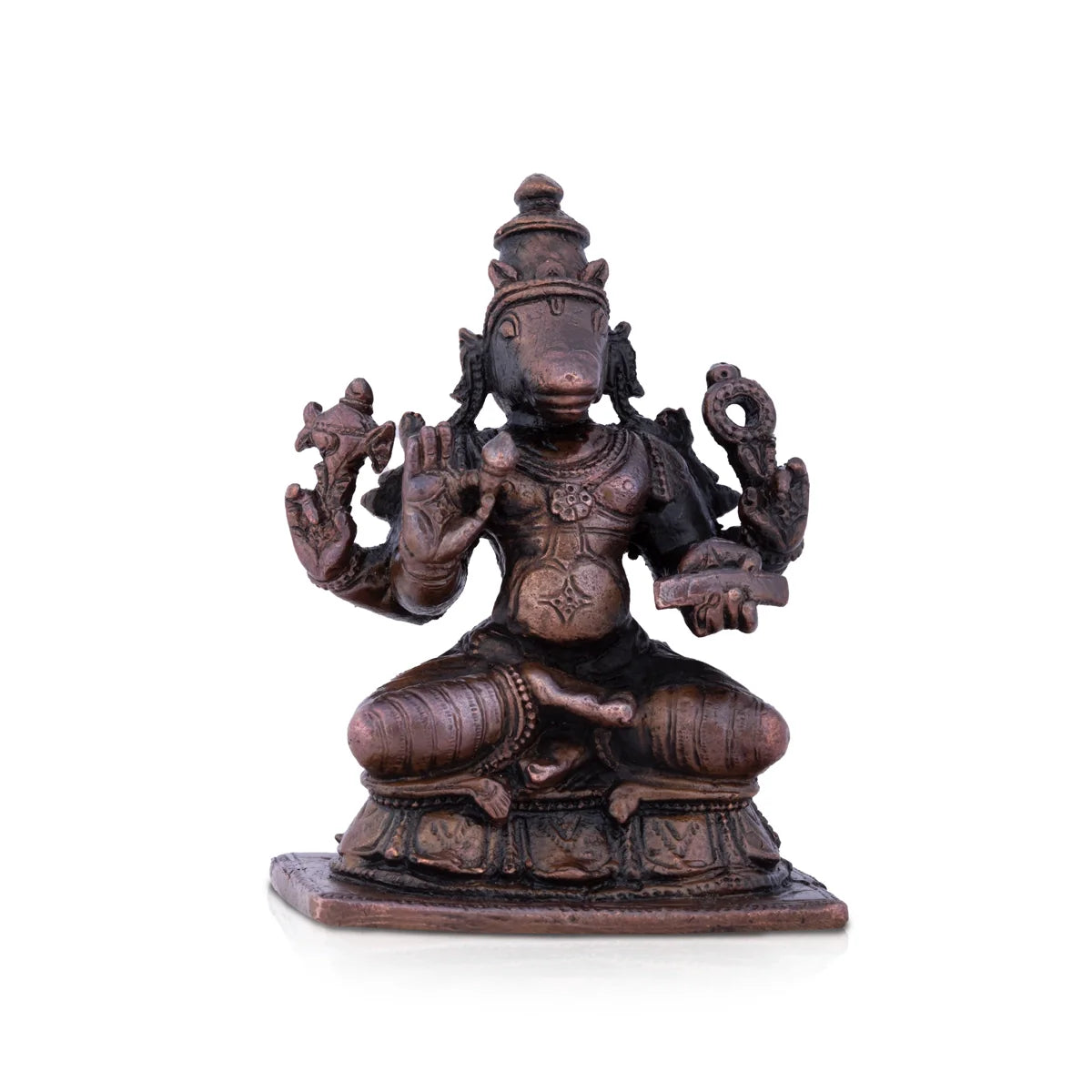 Giri - Hayagreevar Statue | Copper Sculpture | Hindu Gods Statues