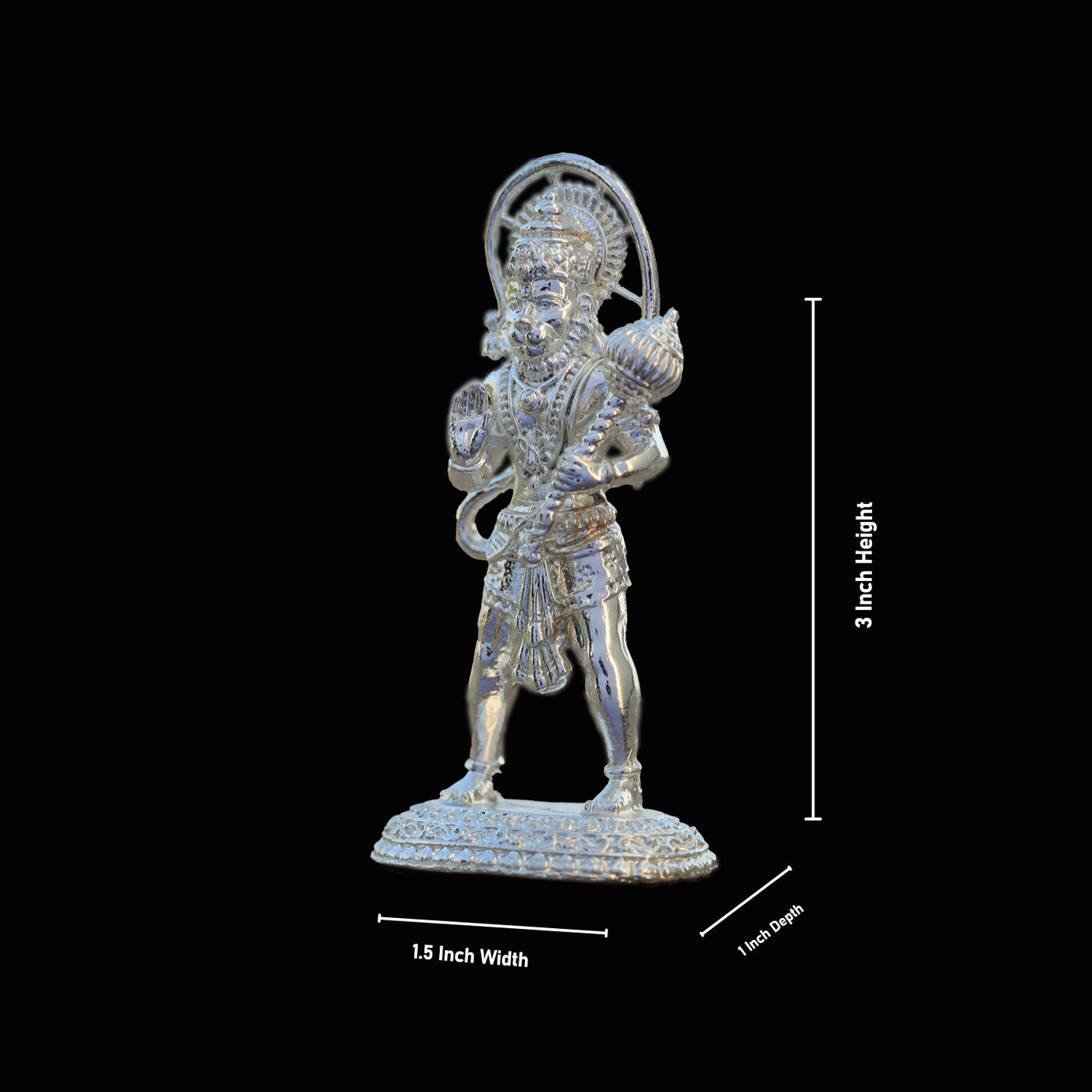 Giri - Hanuman Statue | Anjaneya Swamy Statue | Copper Hanuman Idol ...
