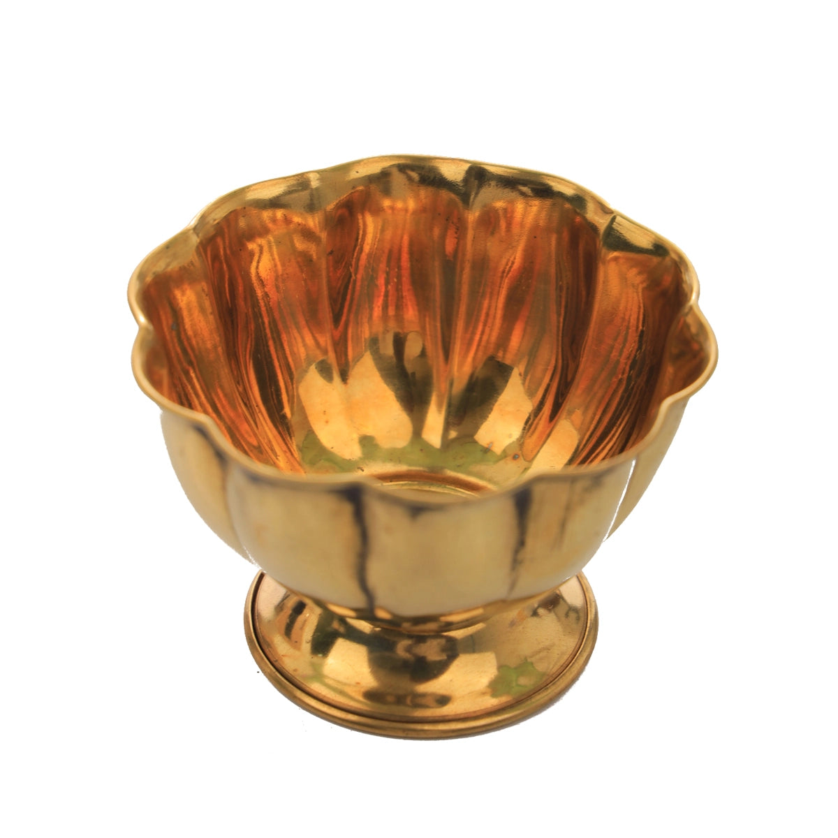 Giri - Lotus Chandan Bowl | Brass Bowl | Pooja Cup