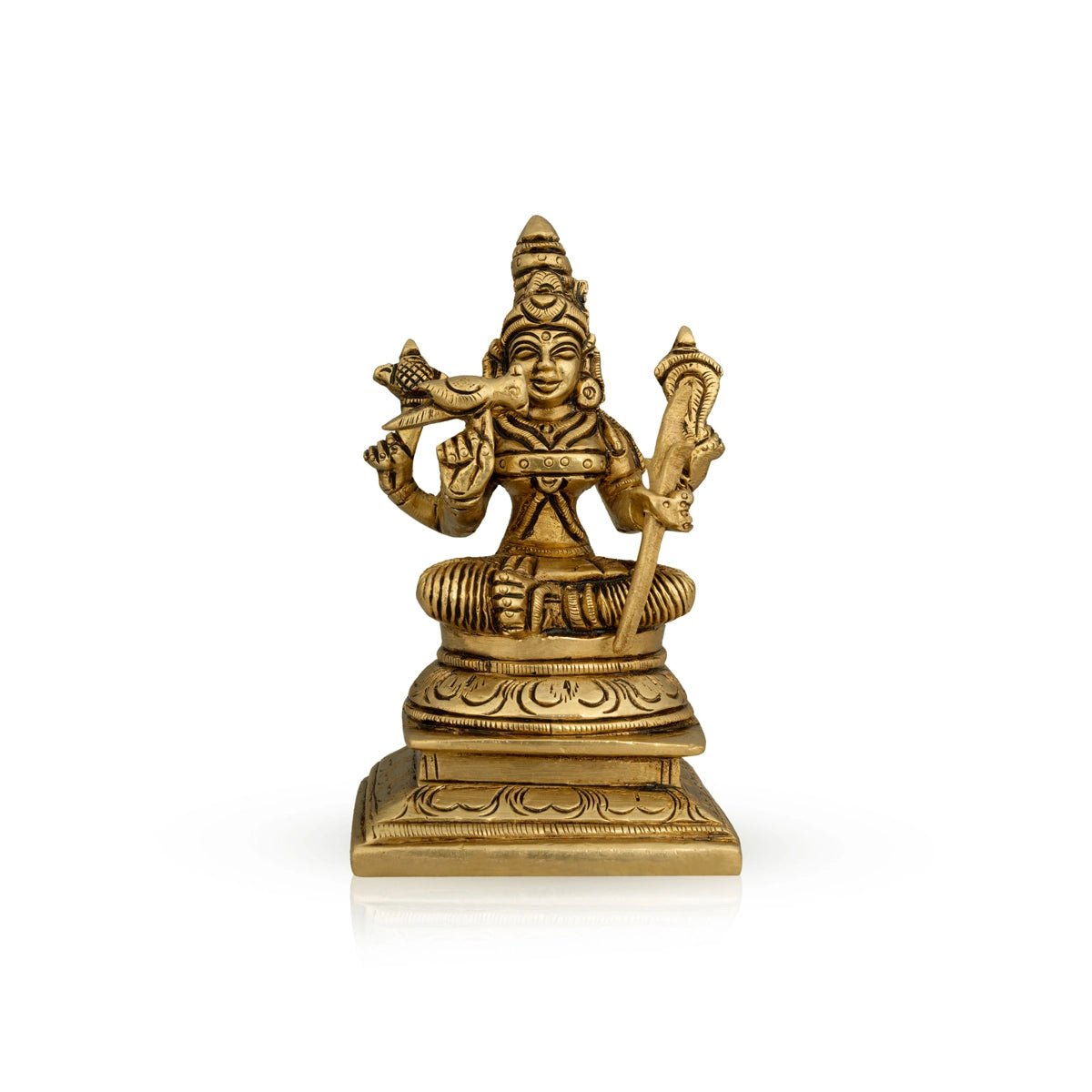 Giri - Kamakshi Idol | Kamakshi Devi With Base | Kamakshi Devi Idol