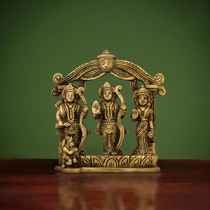 Giri - Ramar Set With Arch Statue | Brass Sculpture | Lord Ram Murti ...