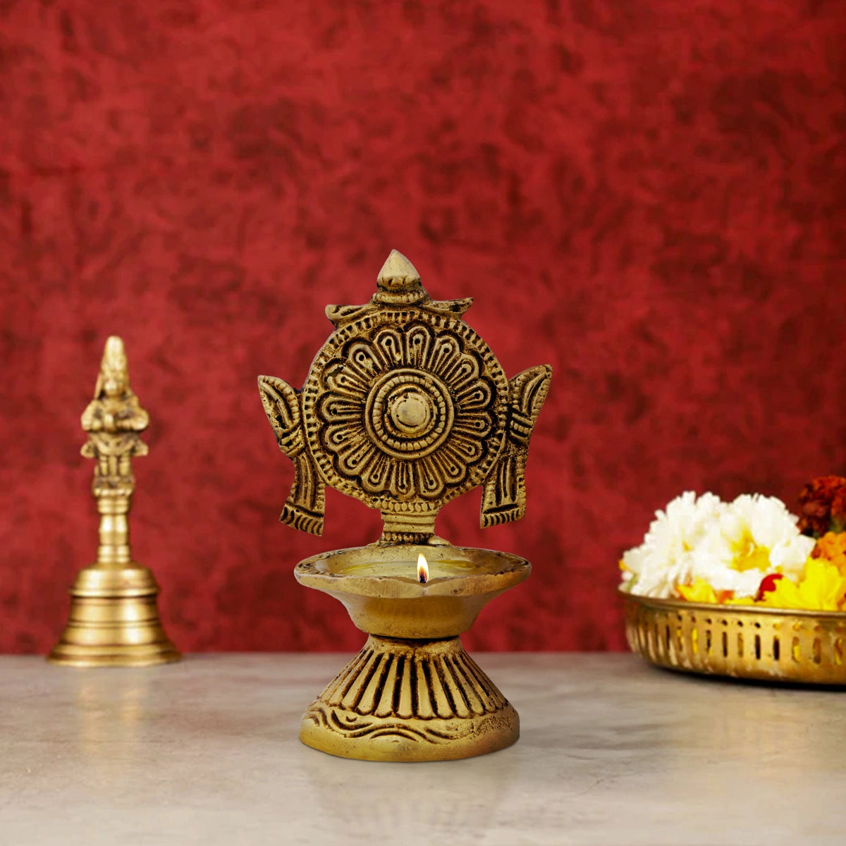 Giri - Chakra Deepak | Shanku Chakra Deepam | Pooja Diya