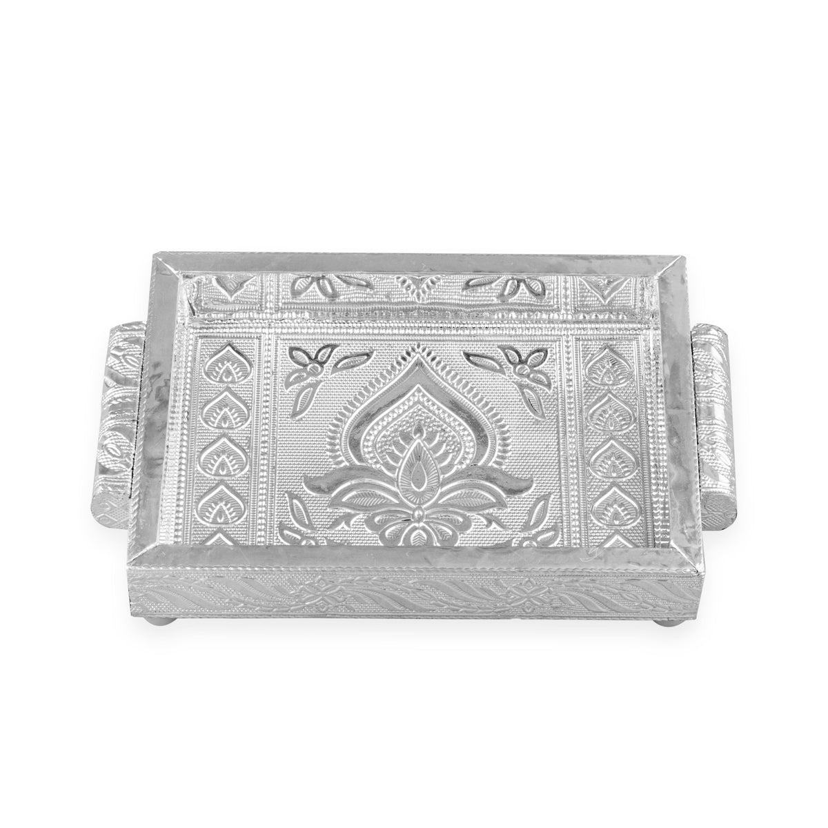 Giri - Meenakari Tray | Decorative Tray | Rectangular Tray — Giri ...
