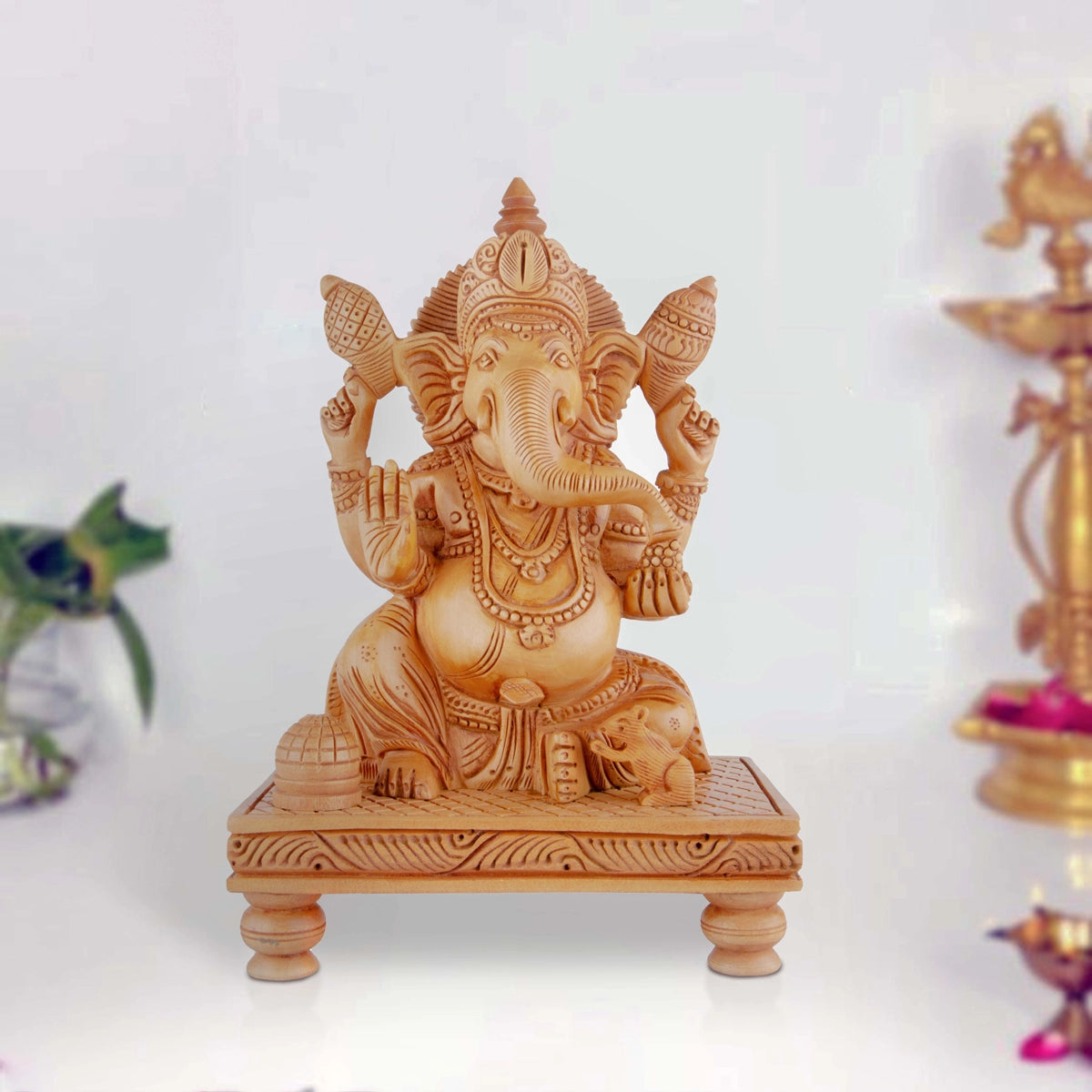 Giri - Choki Ganesha Statue | Pillayar Statue | Lord Ganesh Statue