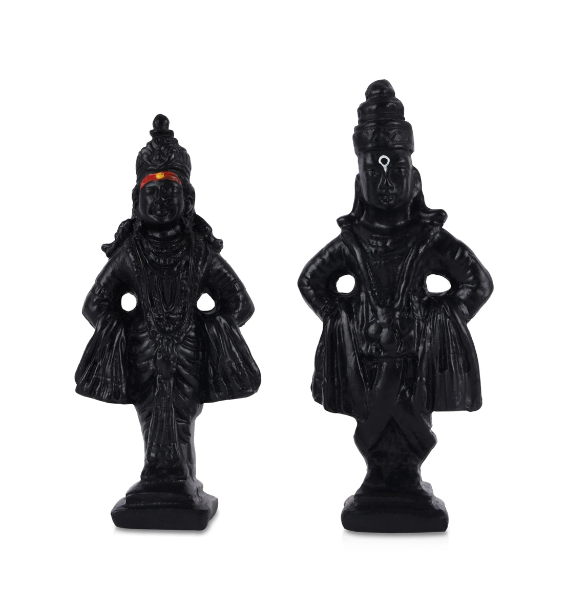 Pandurangan Ragumayi - 4 Inch | Panduranga Vittala Statue/ Resin Vitta