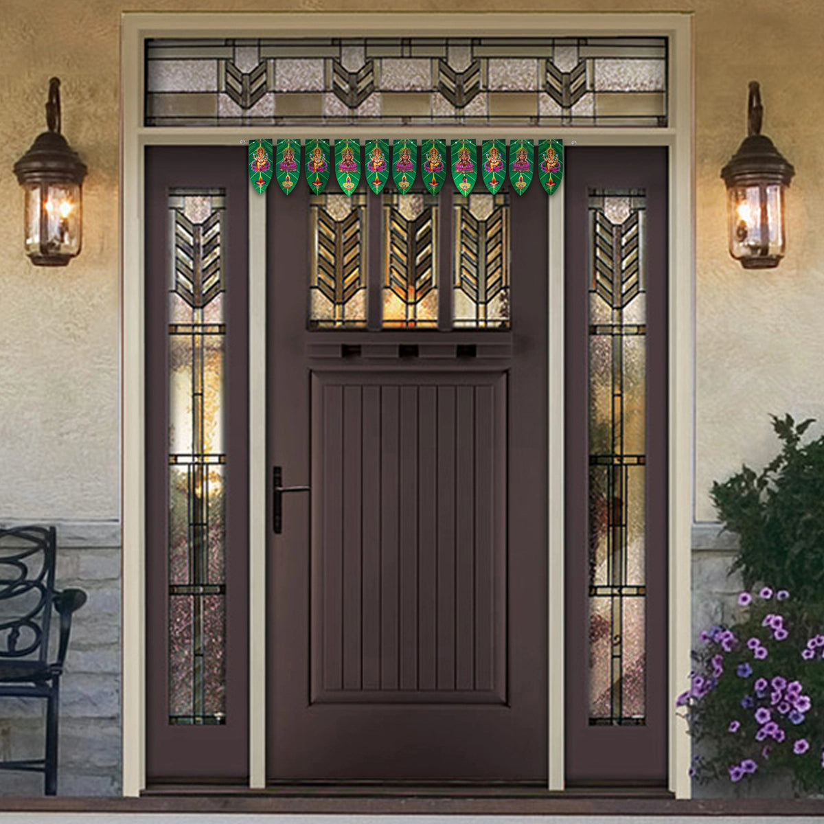 Giri - Green Leaf Toran | Leaf Toran | Door Toran