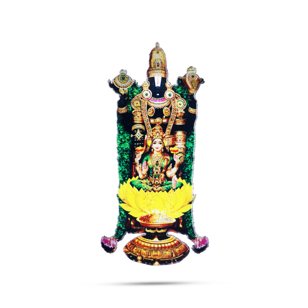 Perumal Lakshmi Fridge Magnet - 3.5 x 2.5 Inches | Photo Magnet/ Pictu ...