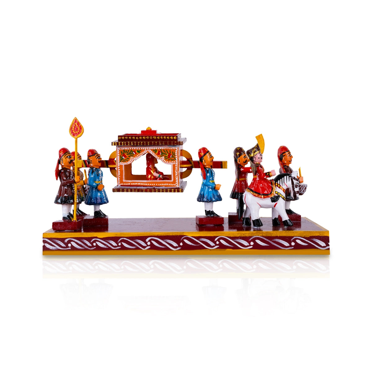 Giri - Pallaku Set | Wooden Pallaku | Golu Dolls