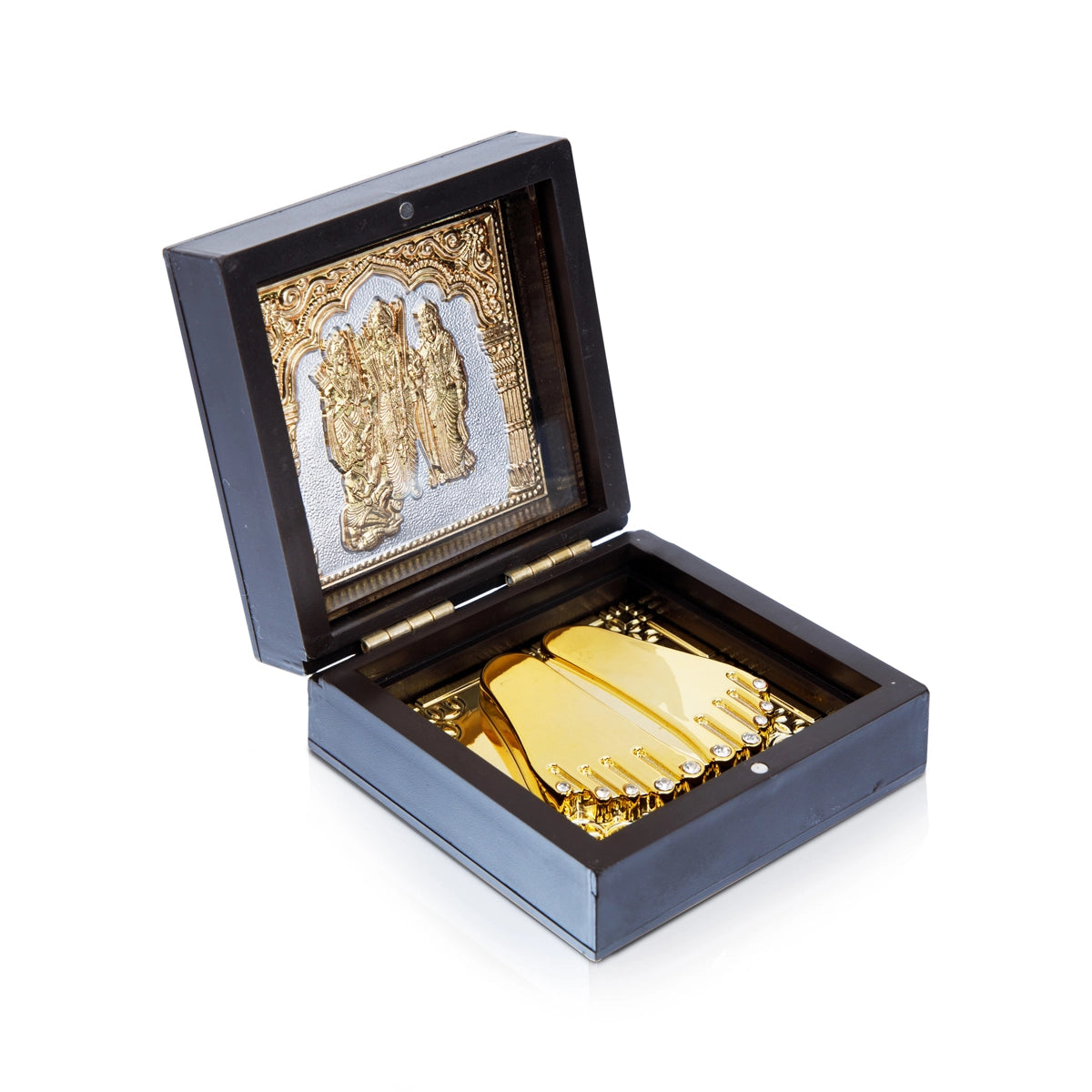 Giri - Ram Darbar Paduka | Pooja Box | God Feet