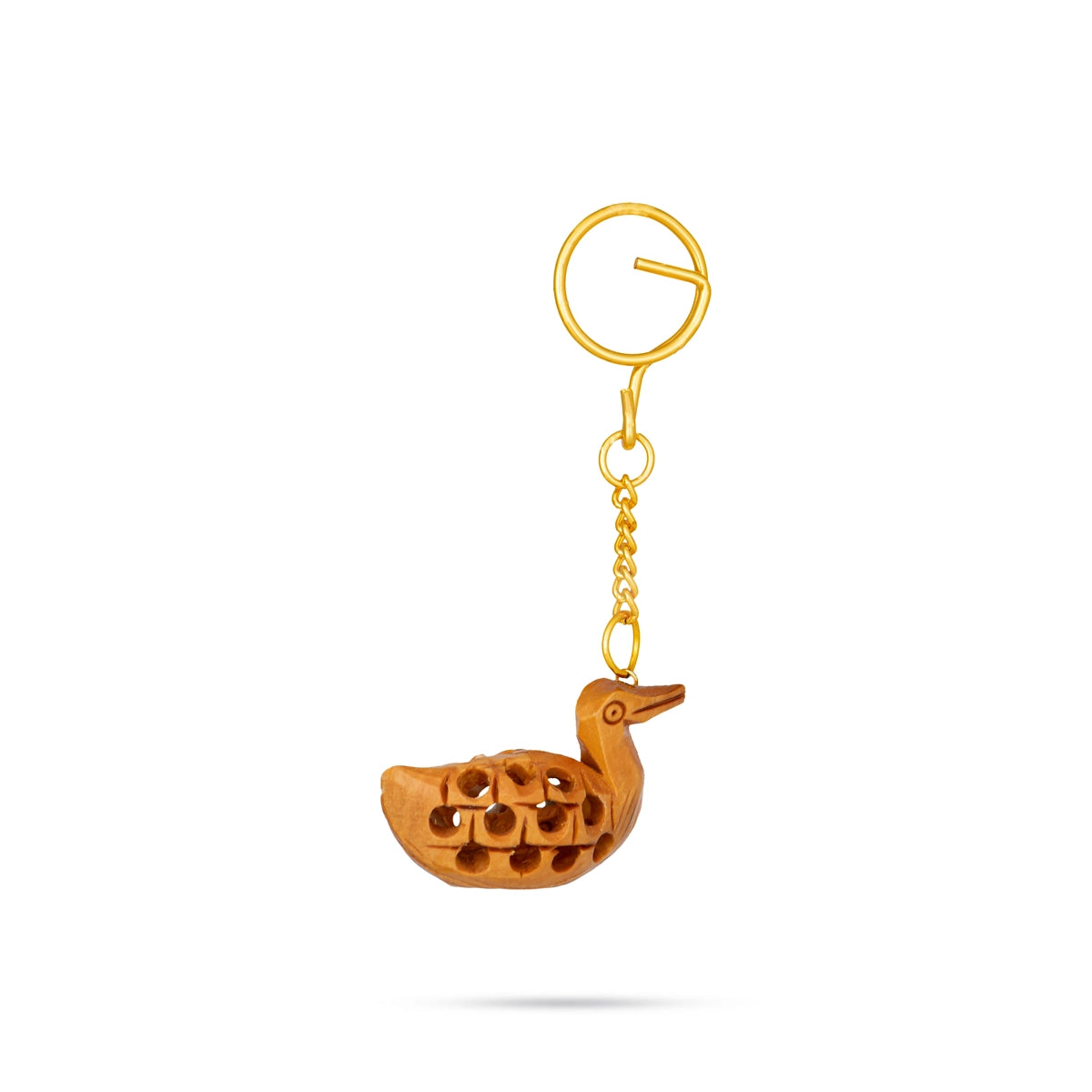 Giri - Duck Key Ring | Wooden Key Chain | Duck Keychain