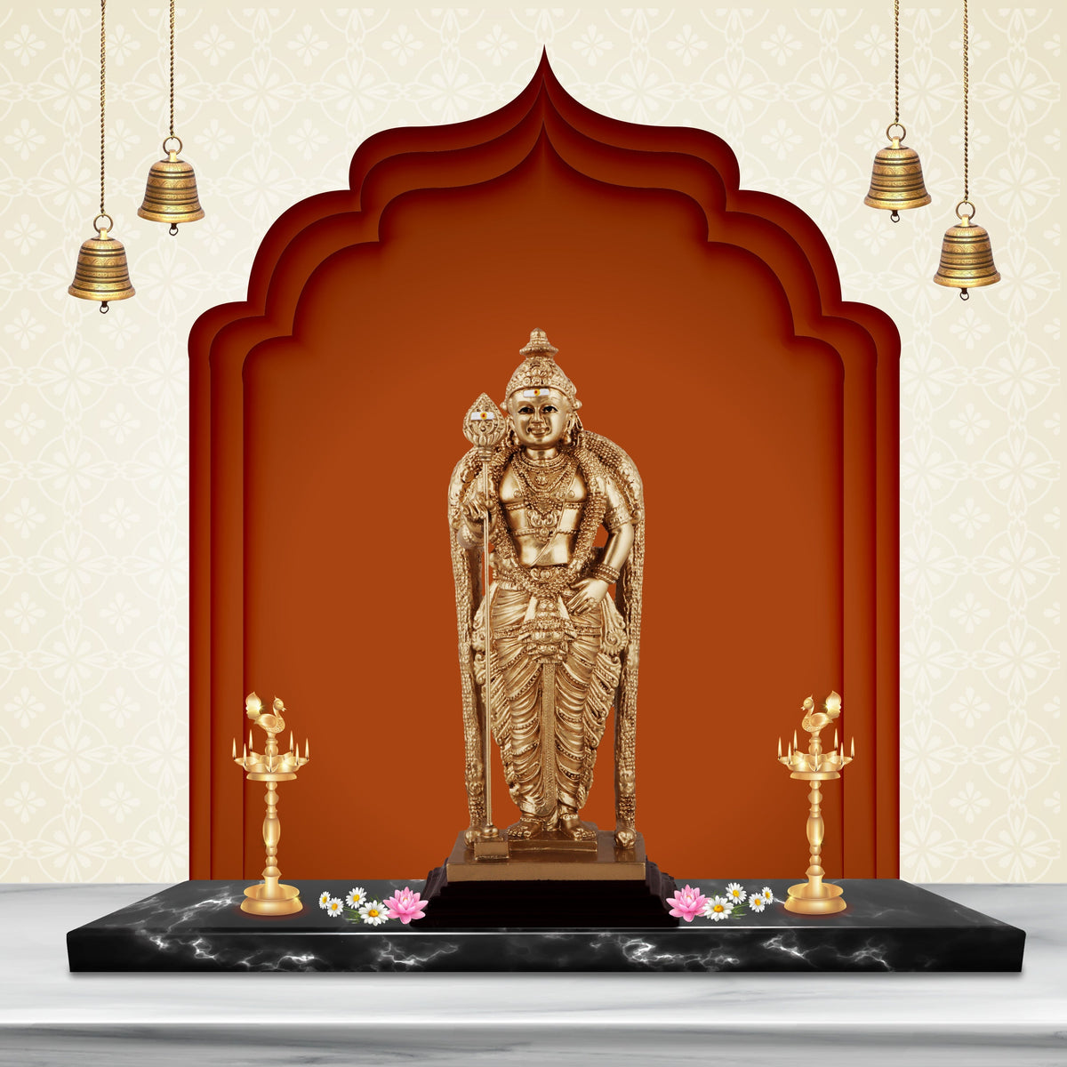 Giri - Lord Murugan Idol | Murugan Statue | Decorative Idol