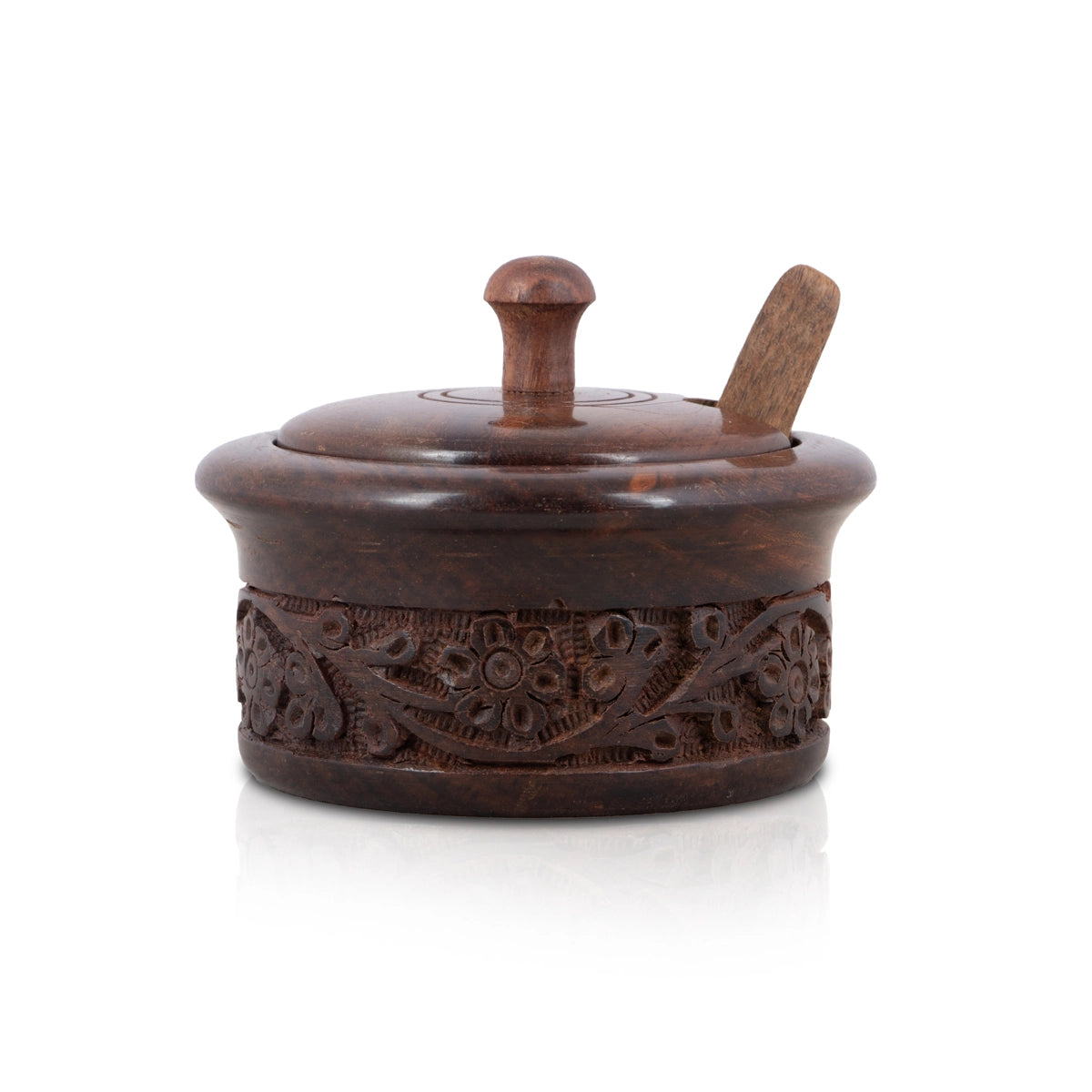 Giri - Wooden Sugar Bowl | Sugar Pot | Sugar Pot With Spoon — Giri ...