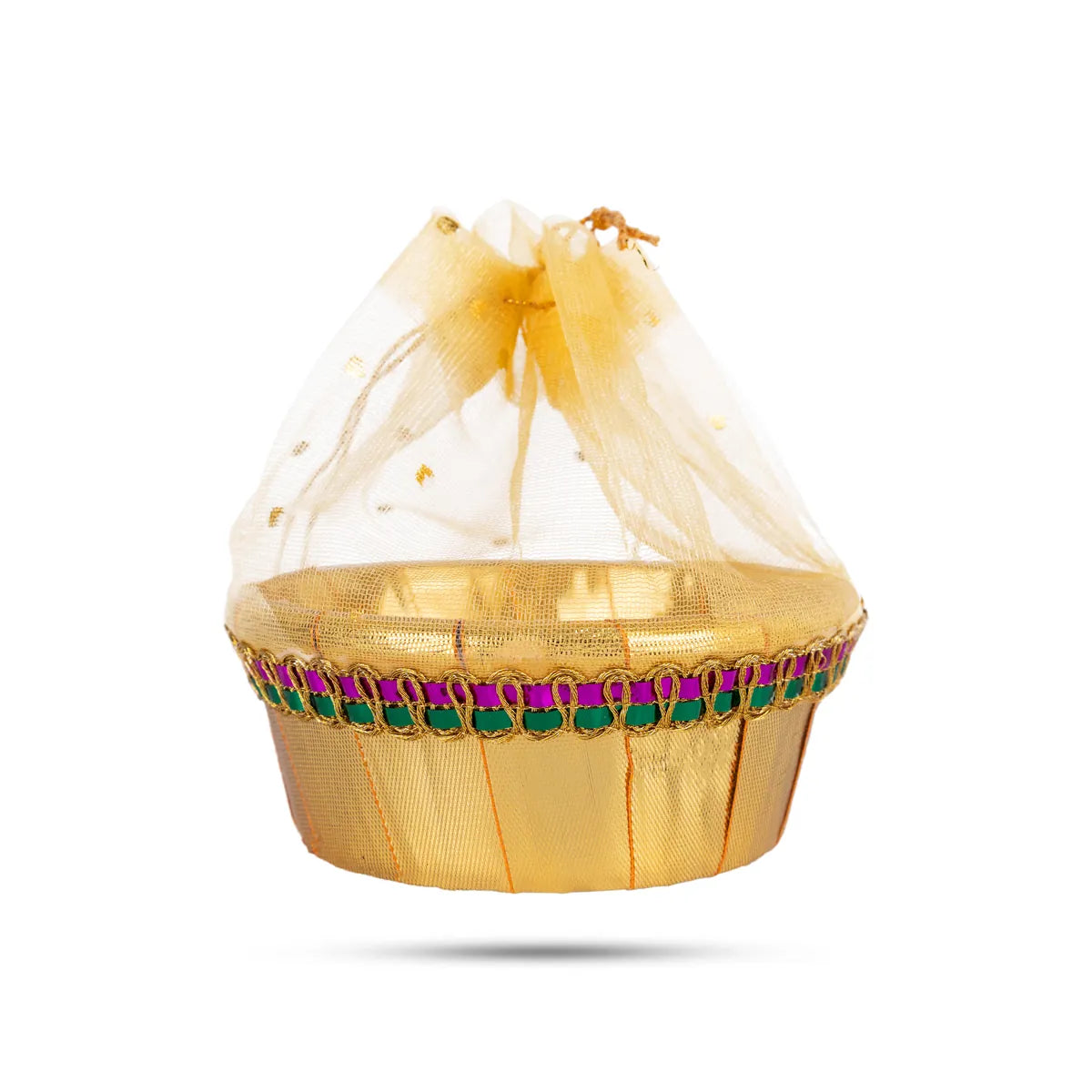 Decorative Tokri Basket | Round Basket | Gift Hamper Basket