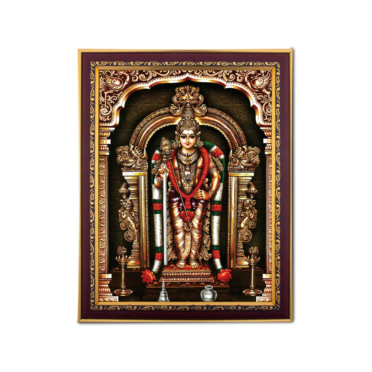 Giri - Alangara Murugan Photo Frame | Hindu God Photo Frames — Giri ...