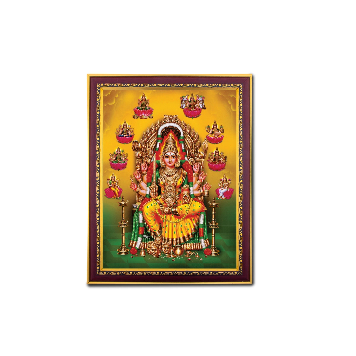 Samayapuram Mariamman Photo Frame | Picture Frame for Pooja Room Decor ...
