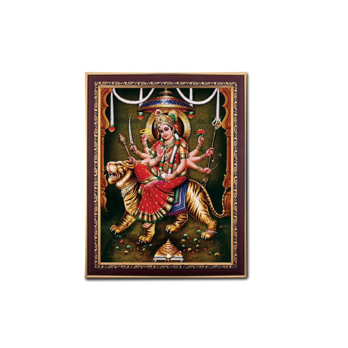 Giri - Durga Mata Photo Frame | Ambe Maa Photo Frame — Giri Trading ...