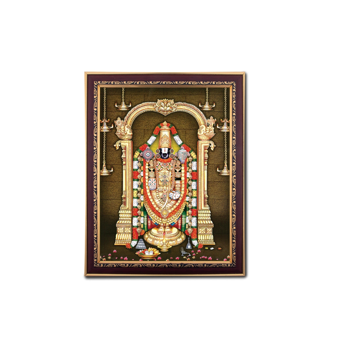 Giri - Tirupati Balaji Photo Frame | God Frames For Pooja Room