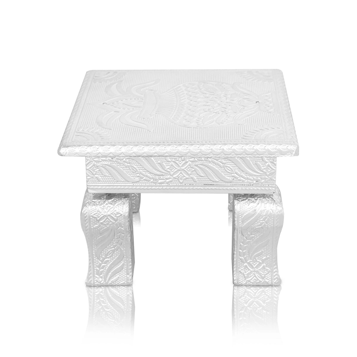 Giri - Silver Bajot | Silver Stool For Pooja | Pooja Palagai