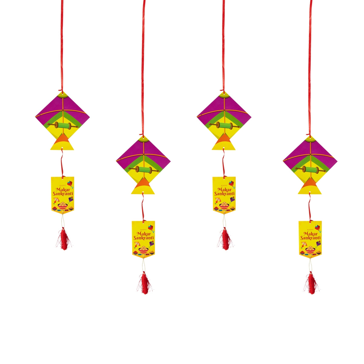 Giri - Paper Wall Hanging | Decorative Wall Art | Hanging Kites