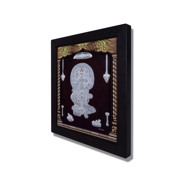 Giri - Murugan Photo Frame | Silver Frame | Hindu God Photo Frame