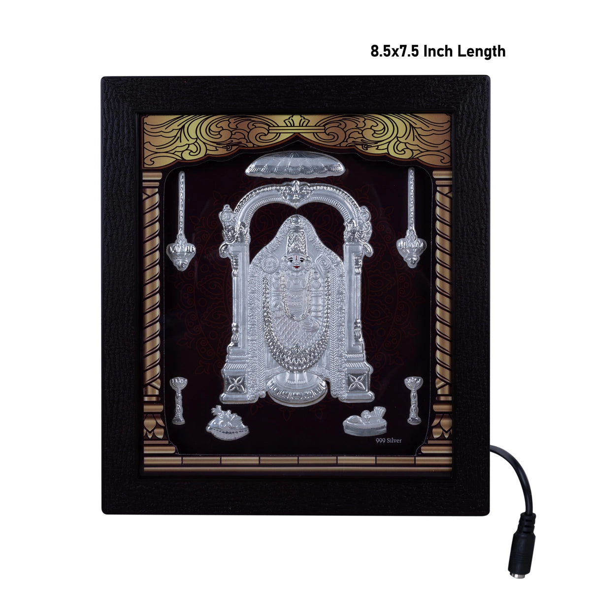 Giri - Silver Balaji Photo Frame | LED God Photo Frame | Perumal Photo ...