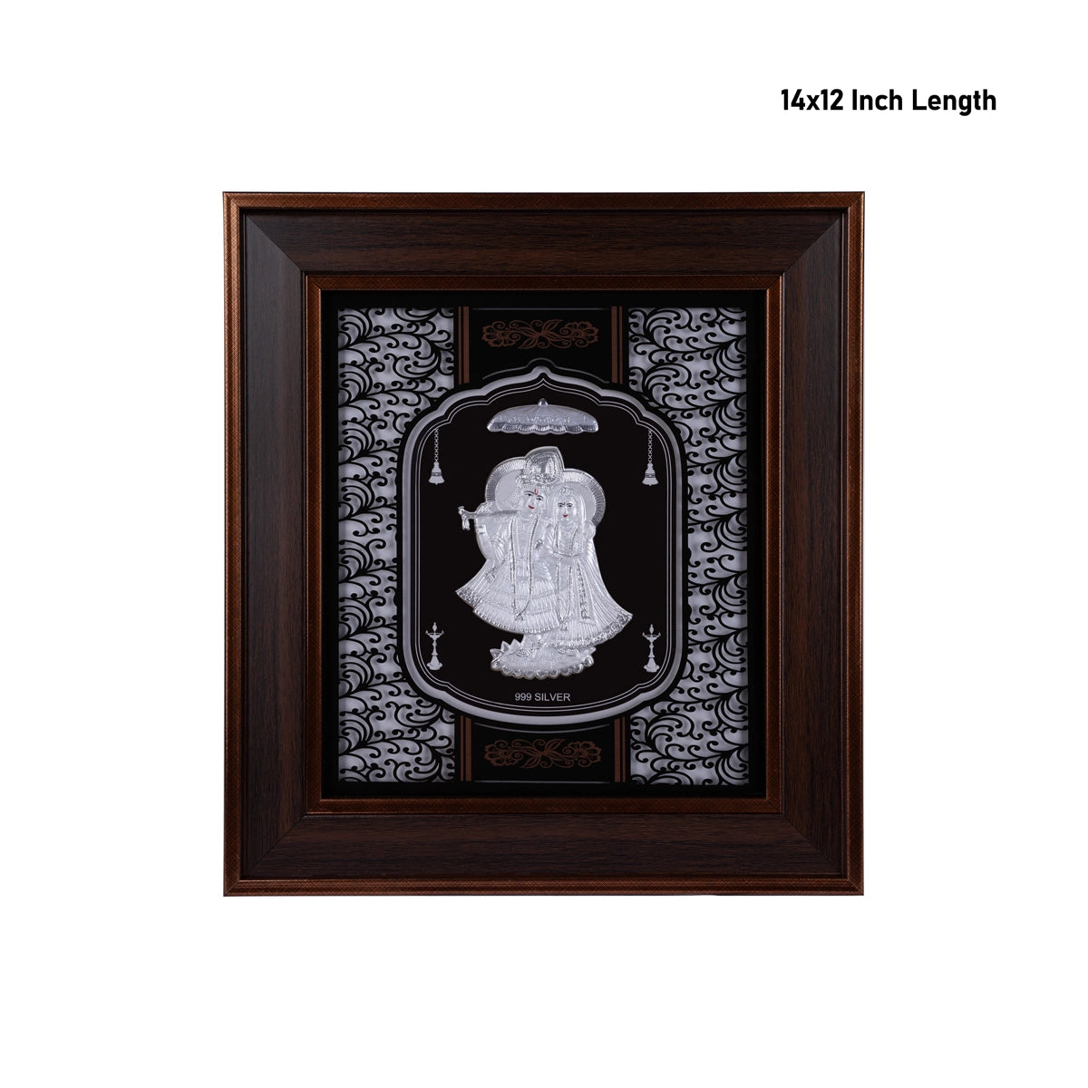 Giri - Silver Radhakrishna Photo Frame | Devotional Silver Frame | God ...