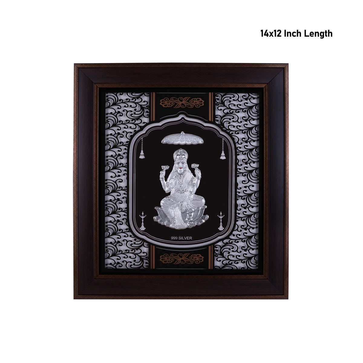 Giri - Silver Lakshmi Photo Frame | Devotional Photo Frame | Photo Frame