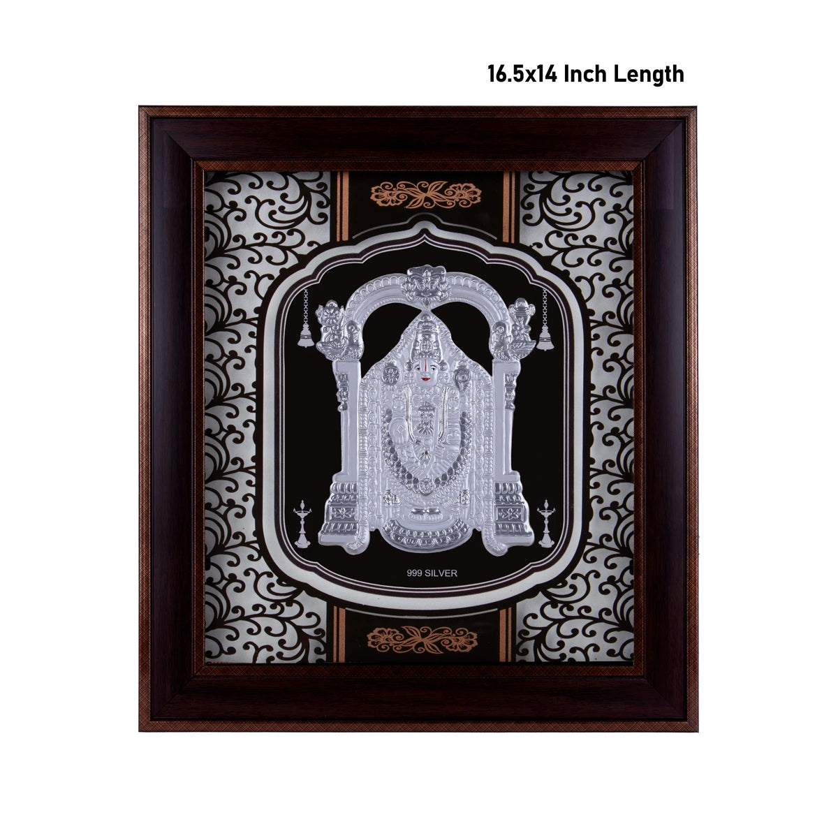 Giri - Silver Perumal Photo Frame | God Silver Frame | Balaji Photo Frame