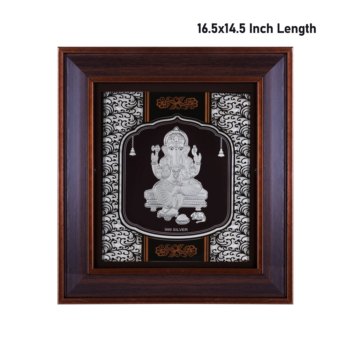 Giri - Silver Ganapathi Frames | Silver Frame | God Photo Frame