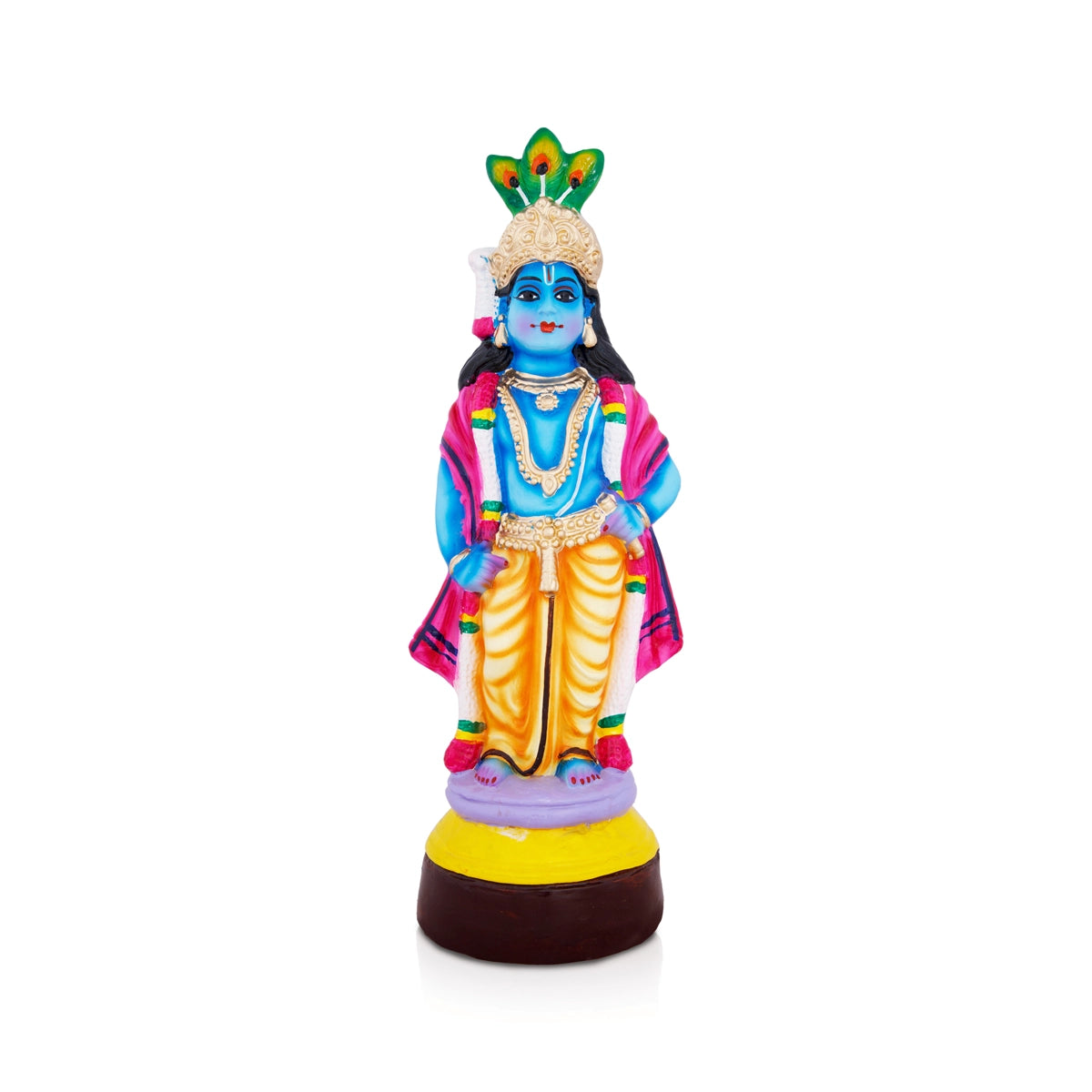 Giri - Vittoba Krishna Statue | Kollu Dolls | Paper Mache Idol